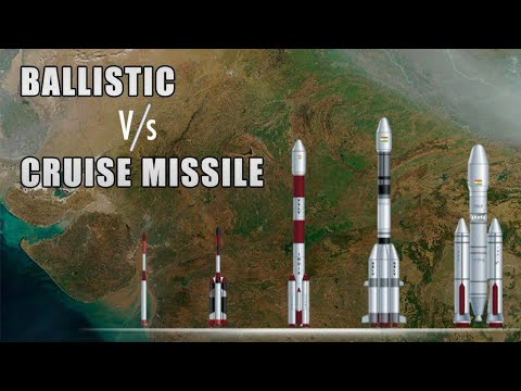 Difference Between Ballistic & Cruise missiles | Comparing Indian Missiles