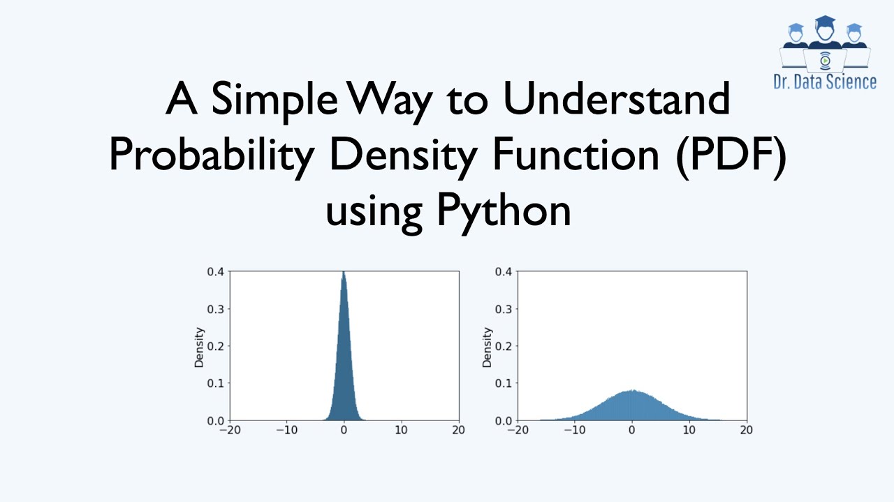 Simple Way to Understand Probability Density Function using Python