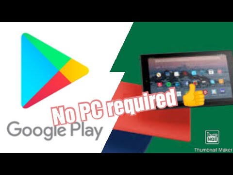 How To Install Google Play On Amazon Fire 8 HD 2024