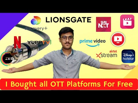 I Bought All OTT Platforms For Free & Do We Need Cable TV | OTT VS Cable TV | Whats This