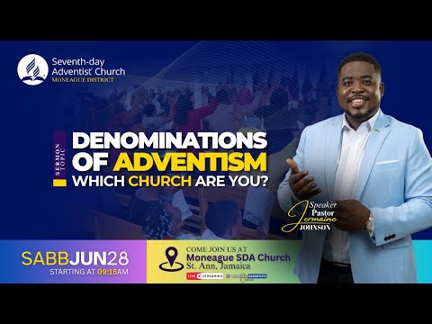 Pastor JJ | "Denominations of Adventism" | Holy Communion | June 28, 2025