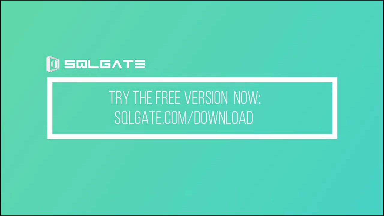 SQLGate Main Features (ENG)