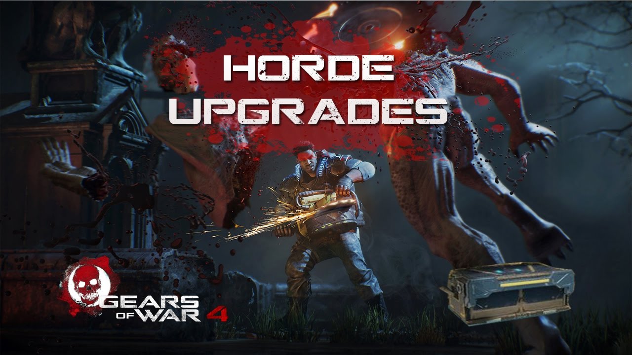 How to Upgrade Stuff in Horde - Gears of War 4