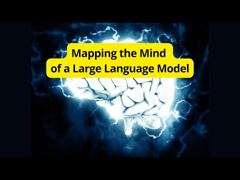 Mapping the Mind of a Large Language Model #ai