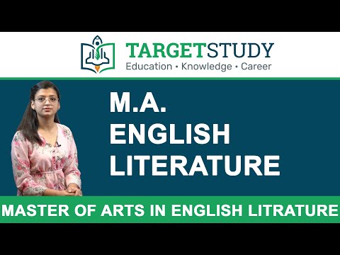 MA English Literature - Master of Arts in English Literature - Eligibility, Syllabus, Admission, Fee