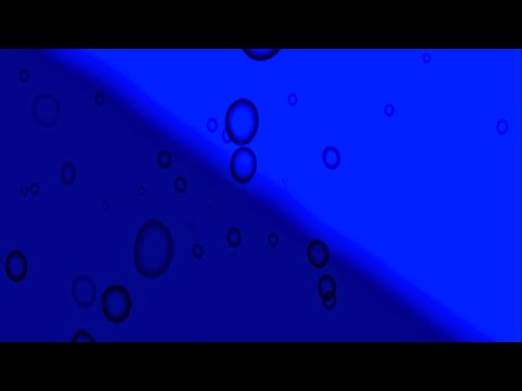 Blue & dark blue bubbles background | Abstract loop | 4k