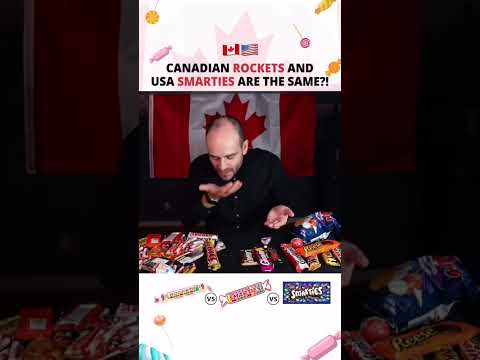 Americans call Canadian “Rockets” Candy “Smarties”!?