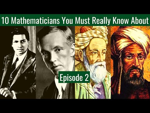 10 mathematicians you must really know about| Episode 2| Ramanujan, G.H. Hardy, al-Khwarizmi etc!|