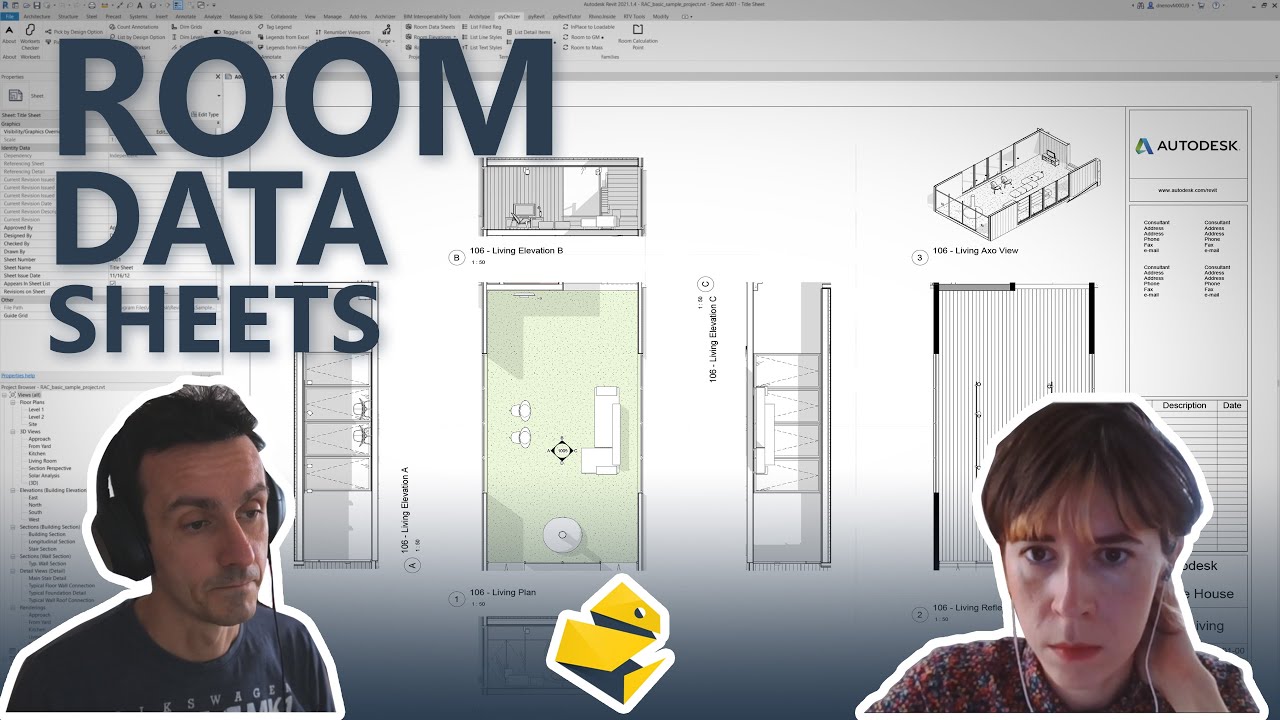 Room Data Sheets with pyChilizer