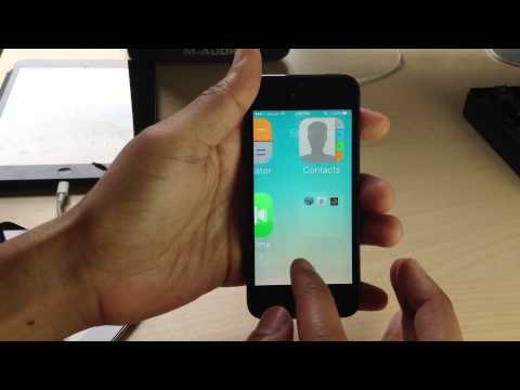 How to hide apps, folders, and nest folders using iOS 7