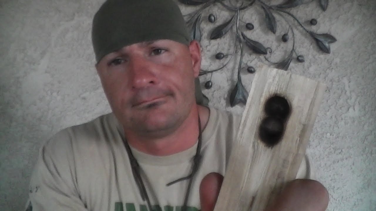 (Bow Drill) Producing an Ember Using the 2 Hole Method