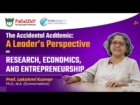 The Accidental Academic: A Leader’s Perspective on Research, Economics, and Entrepreneurship