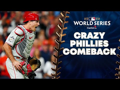 Phillies' INSANE comeback in World Series Game 1! Down 5 runs then win in extras!