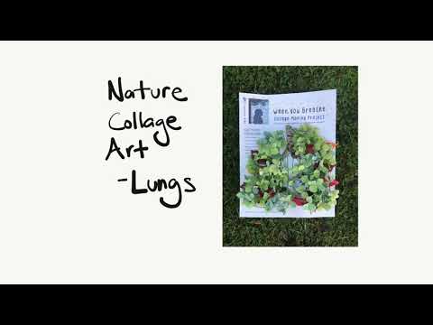 Nature Collage Art - Lungs