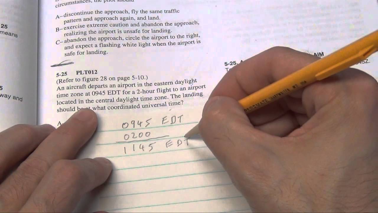Zulu time Question 5 25