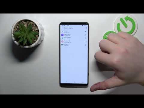 How to Change the Browser's Default Search Engine in SONY Xperia 1 VI