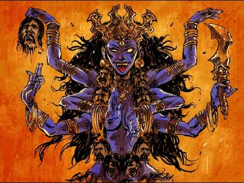Mother KALI, Goddess of destruction. Speed painting!