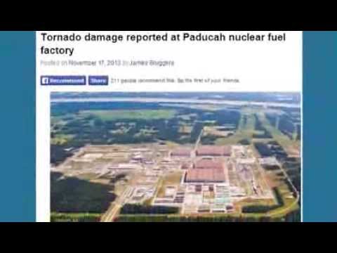 Tornado at Paducah Gaseous Diffusion Plant Kentucky 11/18/13