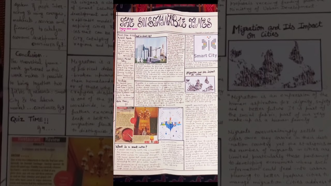 How to make Newspaper | Newspaper Making | Holidays Homework