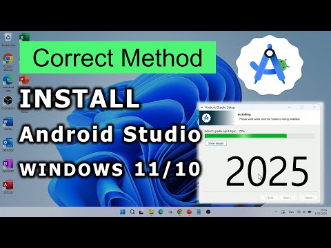 How to Download and install Android Studio on Windows 10 or 11 in 2025? Also Creating Emulators