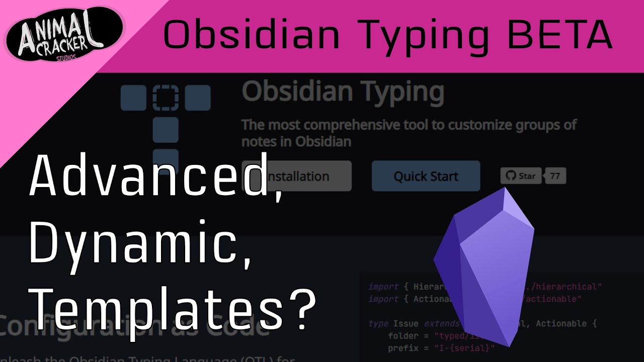 Preview: Obsidian Typing v1.0 - Share & showcase - Obsidian Forum