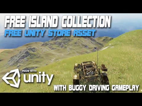 Free Island Collection | FREE Unity Store Asset | 3D Mountain Environment | Made with Unity3D