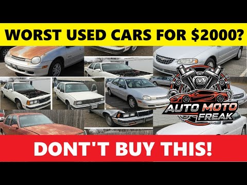 WORST USED CARS TO BUY UNDER $2000? DON'T BUY THIS!