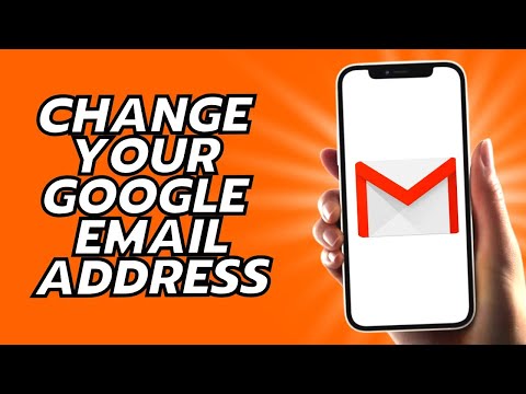 How To Change Your Google Email Address