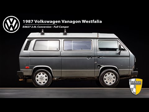 2.0L 1987 Volkswagen Vanagon Westfalia