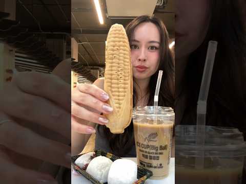 Korean Snacks Mukbang ๐ฝ #food #conveniencestore
