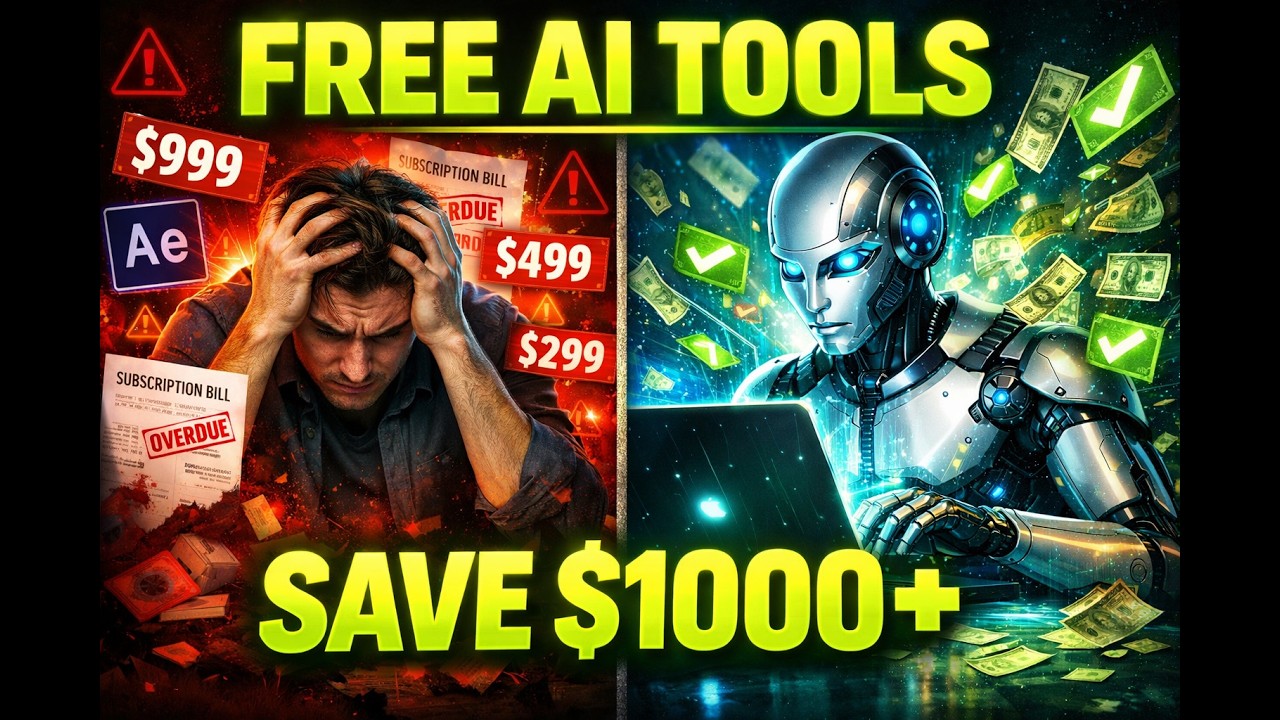 Free AI Tools that Replace $1000+ Software
