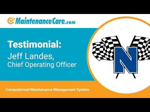 Maintenance Care - CMMS For Work Orders, Asset Tracking| Jeff Landes Testimonial
