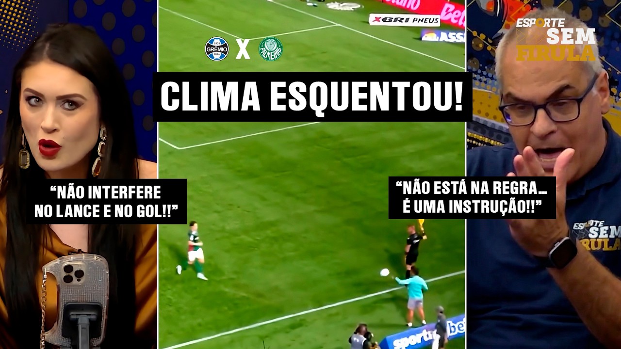 Facincani gets upset over controversial refereeing decision!