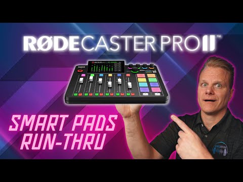 Rodecaster Pro 2 Smart Pads Quick Rundown: Programmable? #shorts #rodecasterpro