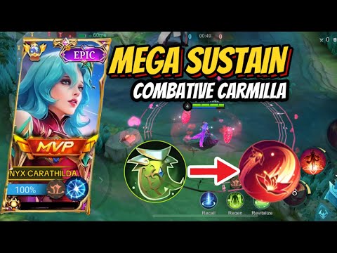 THIS IS WHY CARMILLA USED THIS ITEM BECAUSE OF THE ADDITIONAL SUSTAIN+AGGRESIVE IN BATTLE