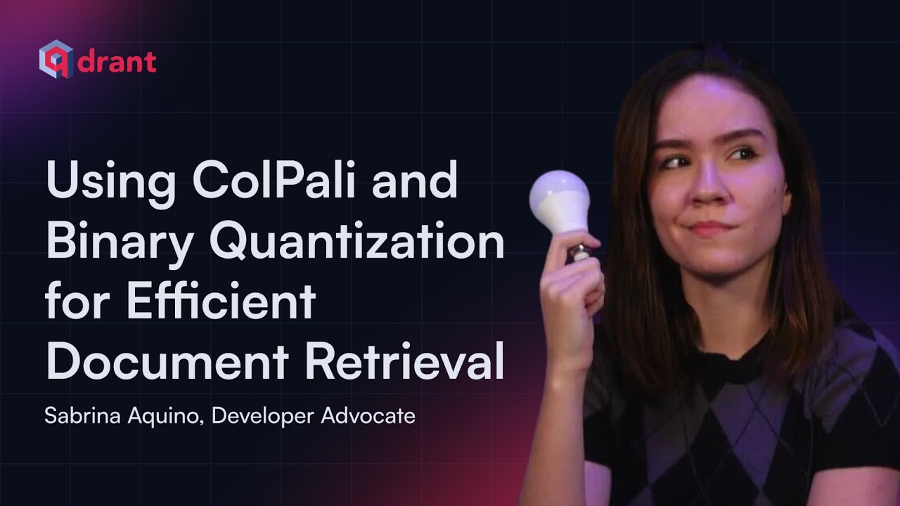 Optimizing Document Retrieval with ColPali and Qdrant's Binary Quantization