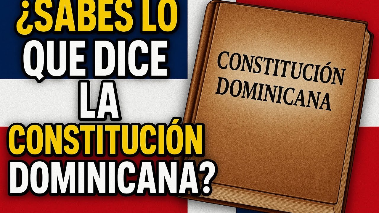 📘 Constitución Dominicana Completa | Lectura Oficial en Español 🇩🇴 #constitucion #video