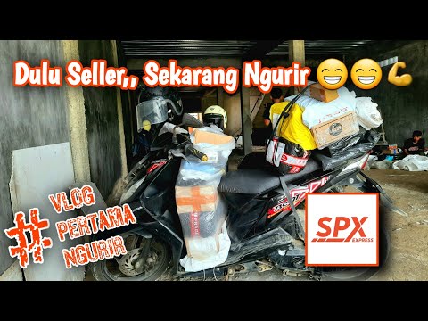 FIRST COURIER VLOG AFTER SEVERAL MONTHS OF JOINING SPX EXPRESS, BEGINNER COURIERS MUST WATCH!!