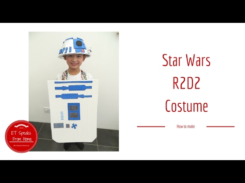 making your own r2d2 costume world book day