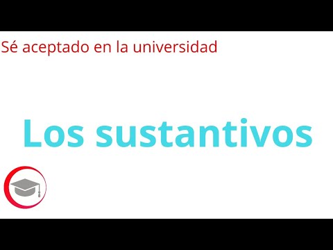 Los sustantivos