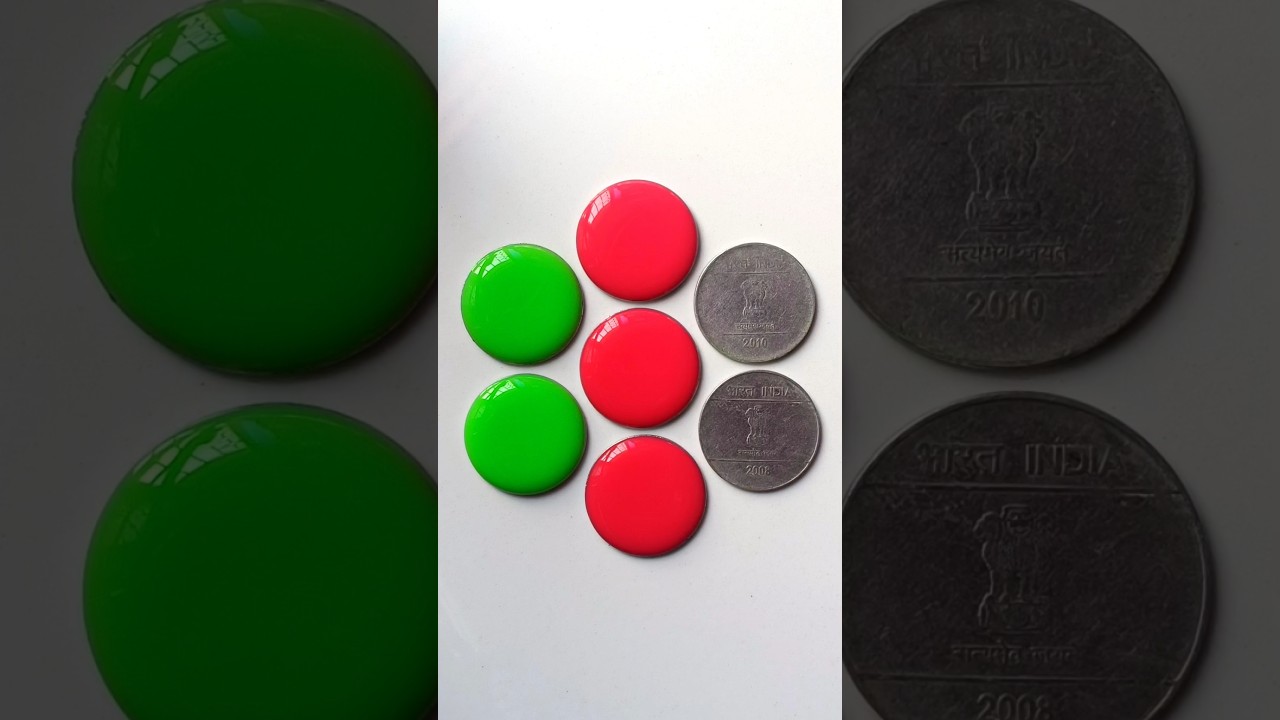 Water Drop Colour green red yellow #shorts #viral #colors #watercolor