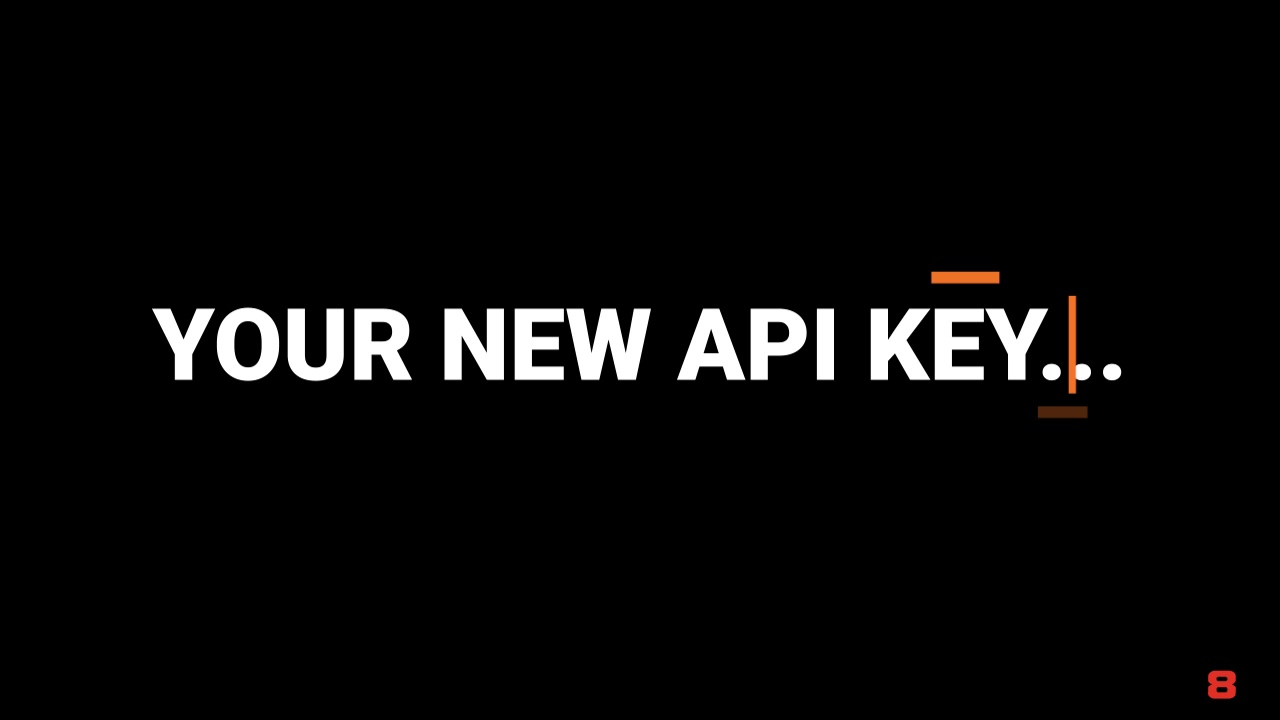 Support - API Key Update