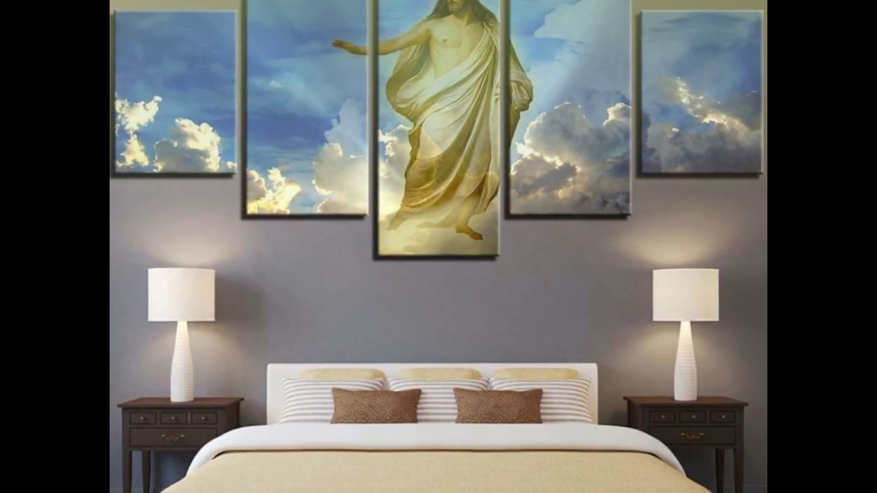 Framed 5 Piece The Return Canvas Wall Art Paintings