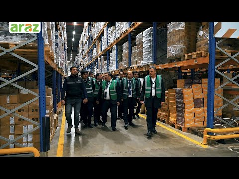 Mağaza müdirləri və administratorlarımız “Araz” Logistika Mərkəzində