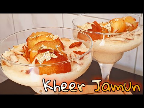 Kheer jamun |Gulab jamun recipe|Kheer recipe|How to make Kheer jamun| Ramadan recipes|Ep 13