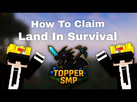 How To CLAIMLAND in Survival | TopperSMP Server..!