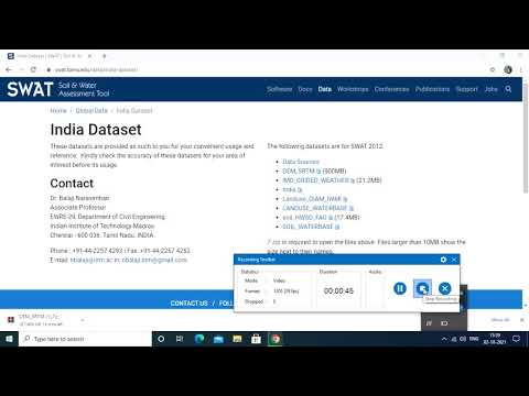 How to download free DEM data for India