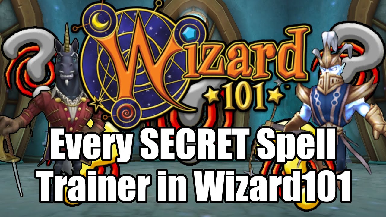 Every SECRET Spell Trainer in Wizard101