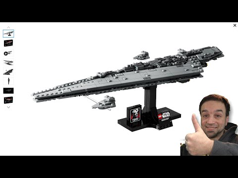 LEGO Star Wars mid-scale Executor Star Destroyer reveal! A surprise, to be sure, but a welcome one!